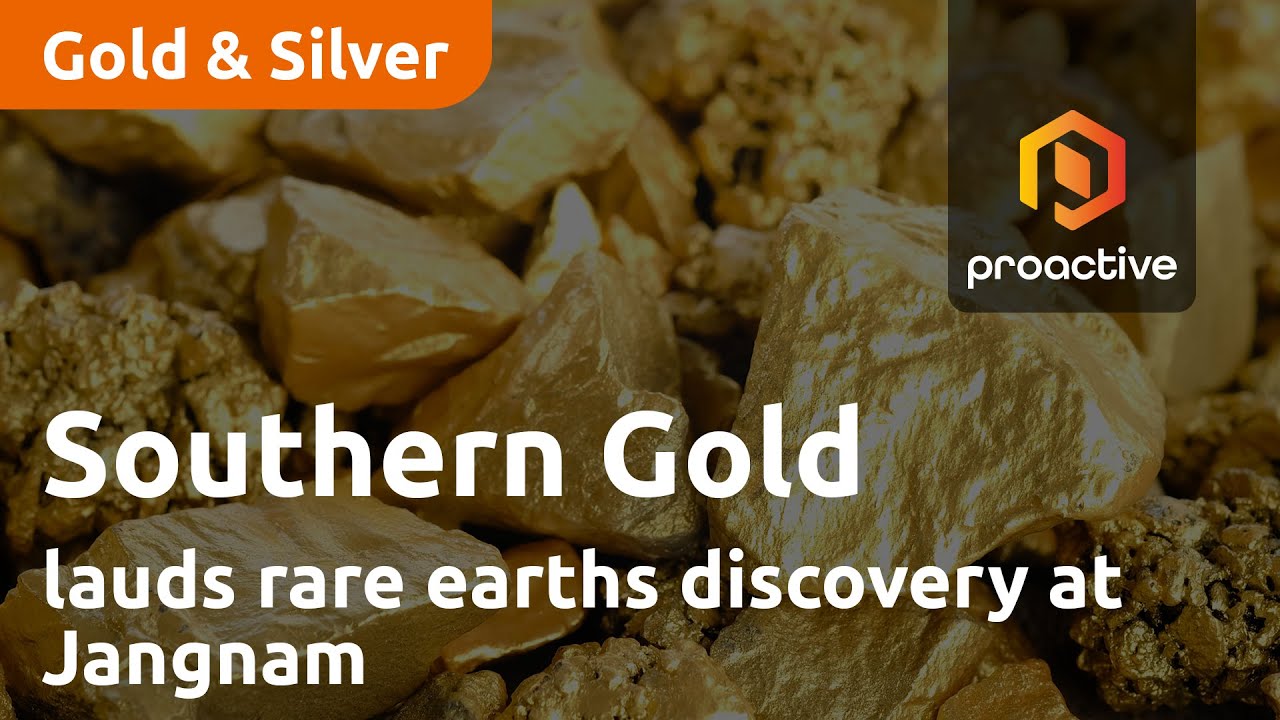Southern Gold lauds rare earths discovery at Jangnam - YouTube