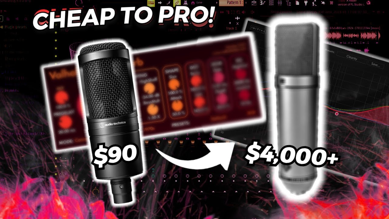 HOW TO MAKE YOUR CHEAP MIC SOUND PRO! - YouTube