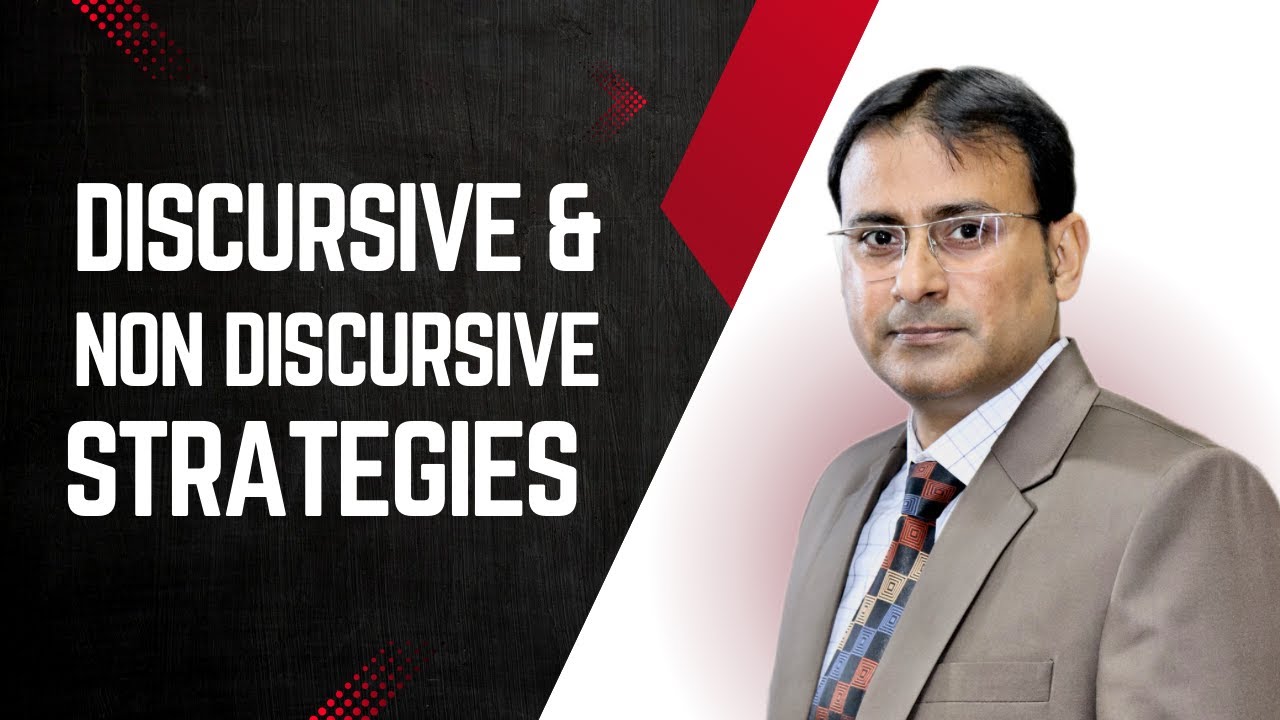 Discursive & Non-Discursive Strategies / Practices in Discourse - YouTube