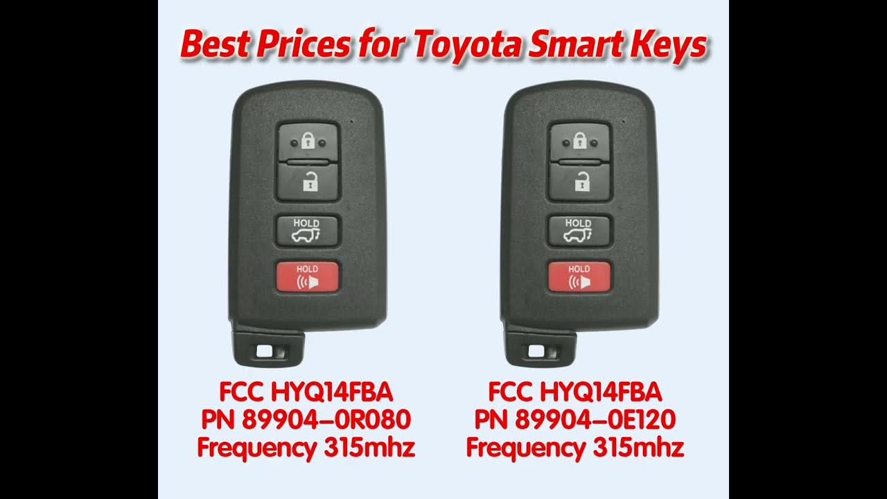 Best Prices for Toyota Smart Keys - YouTube