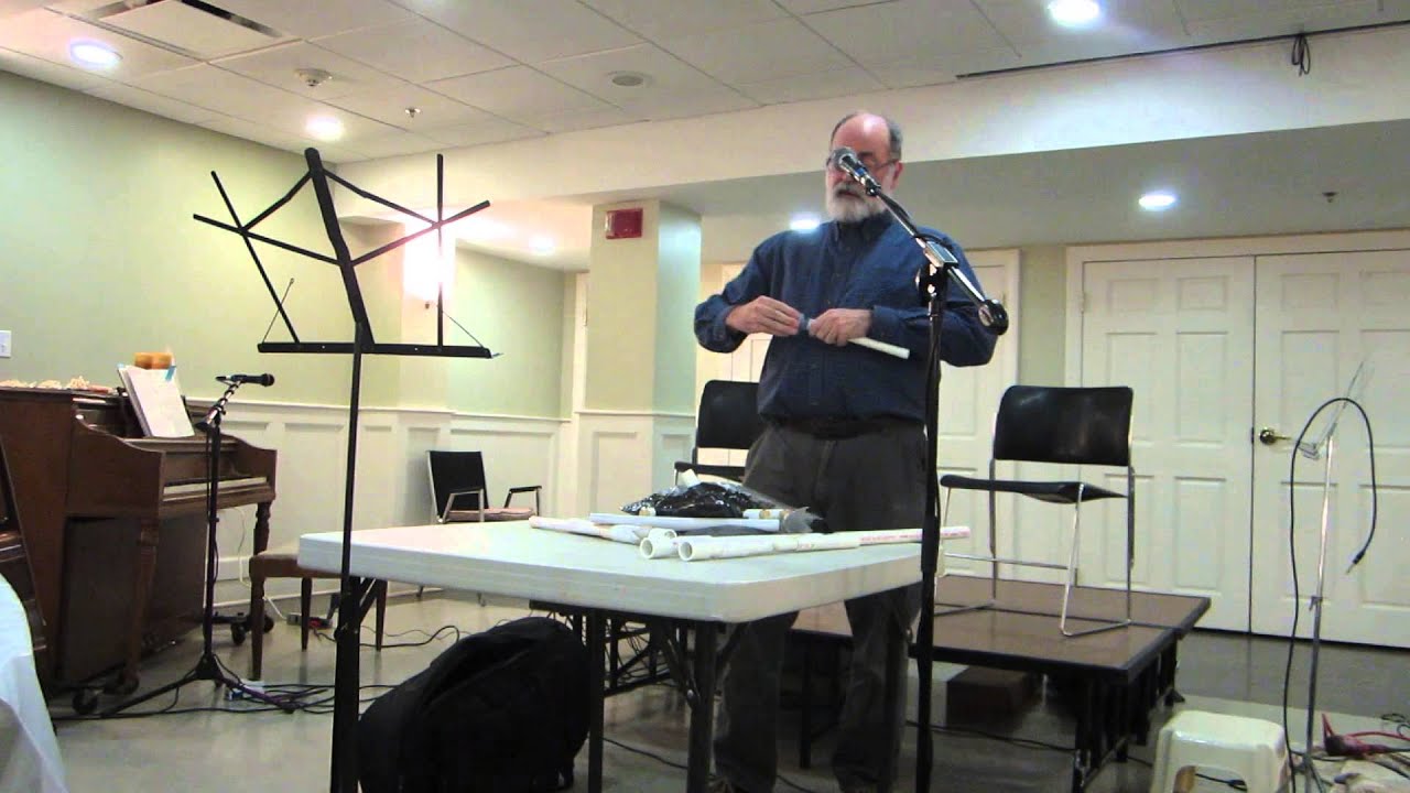 Bagpipes made of PVC pipe and duct tape - YouTube