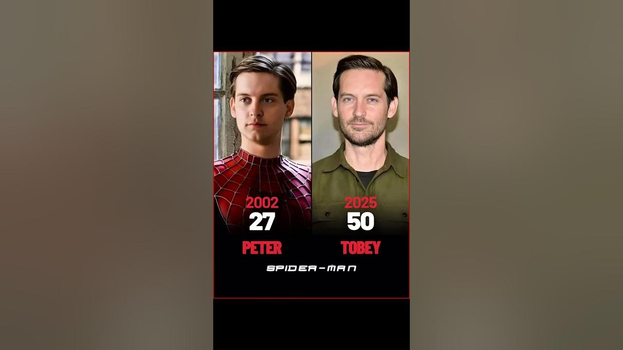 Tobey Maguire Then vs Now (2002-2025) | Spider-Man Actor’s ...