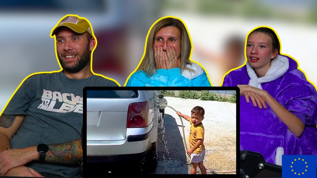 European Family React to Best Fails of the Week Viral Crashouts - YouTube