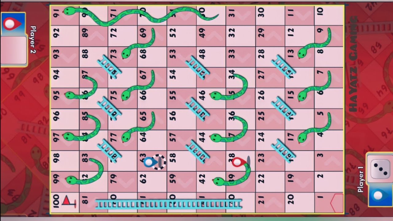 Ludo King snake and ladder |Ludo snake and ladder 2 players | Snake ...