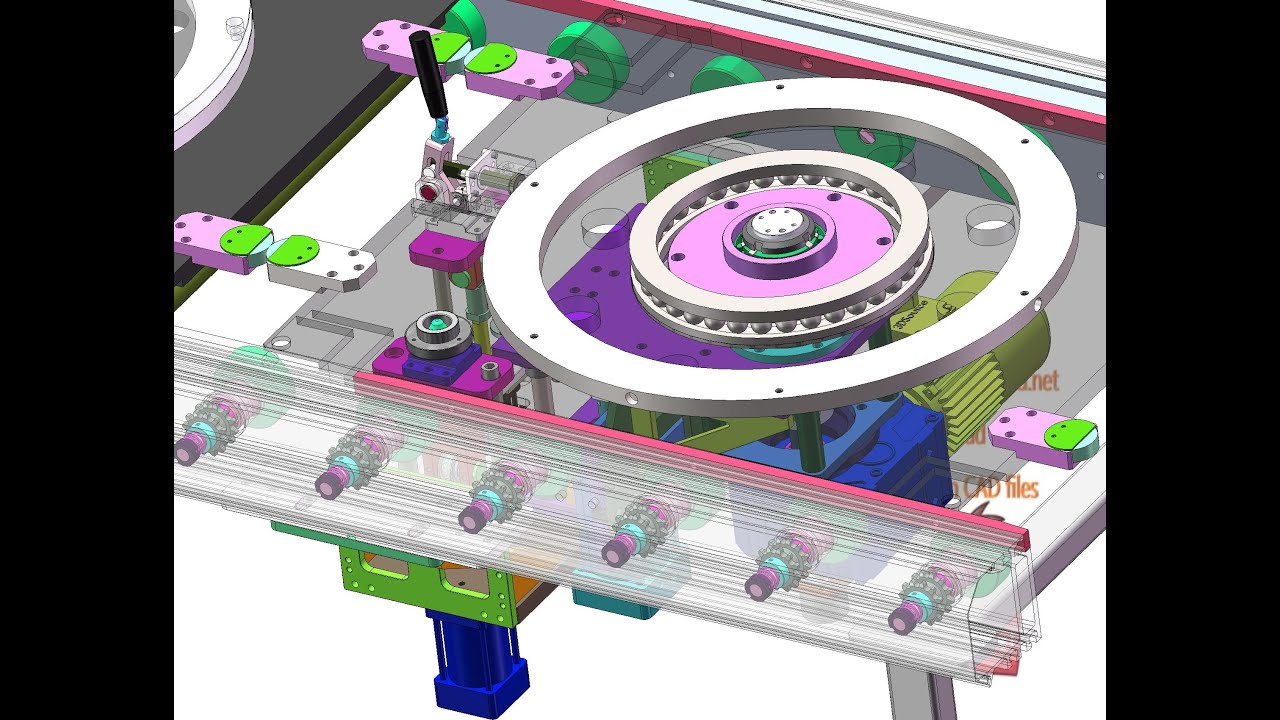 Pallet lifting lowering equipment-industrial 3D model : machine-world ...