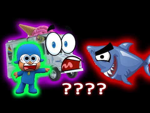 Pocoyo & Nina Kissing Smelly Fish Sound Variations In 60 Seconds