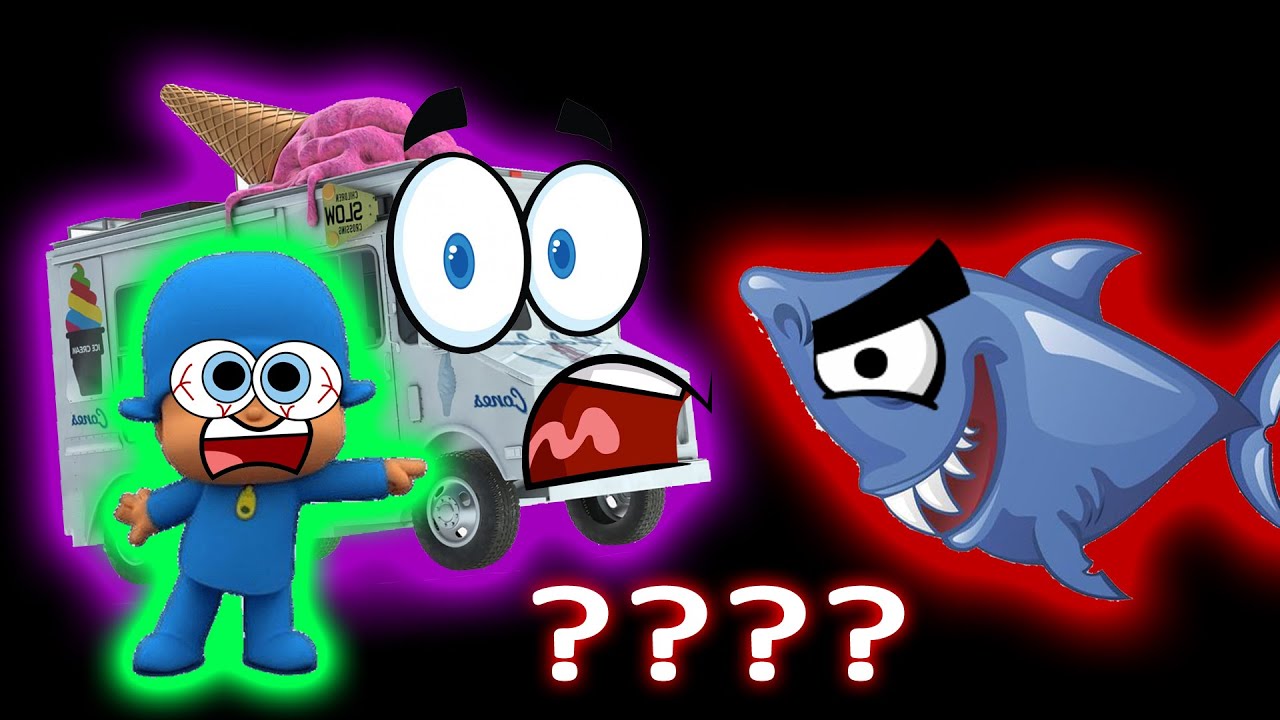 Pocoyo & Nina Kissing Smelly Fish Sound Variations In 60 Seconds - YouTube