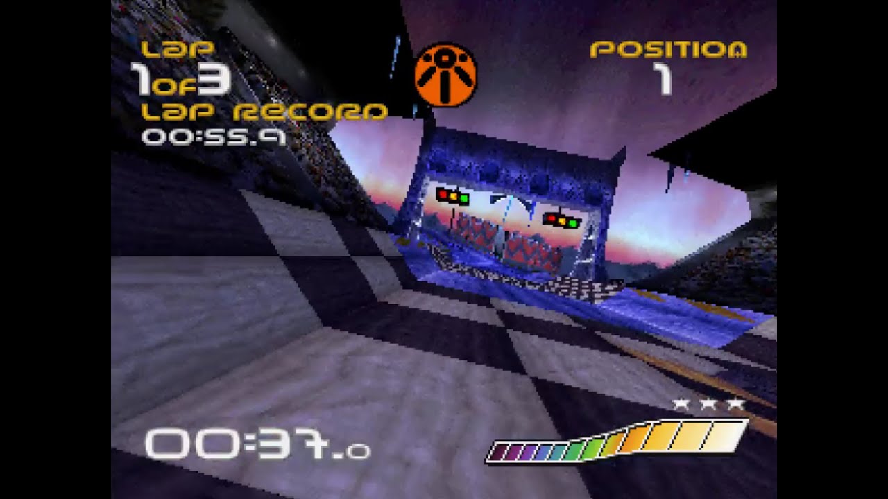 [TAS] WipEout PS1 (Qirex%, Rapier original tracks) - YouTube