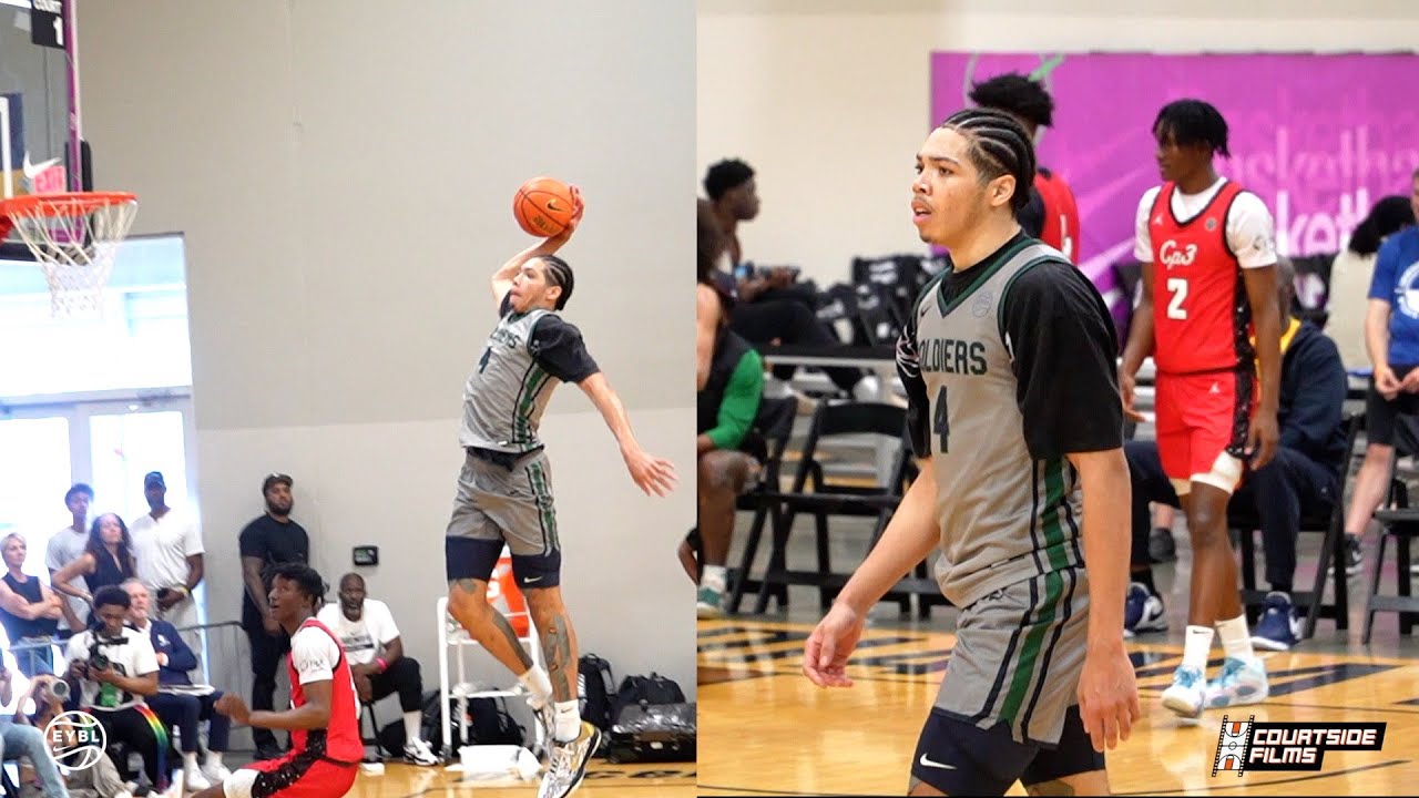 Tyran Stokes GOES CRAZY at EYBL Session 3! - YouTube