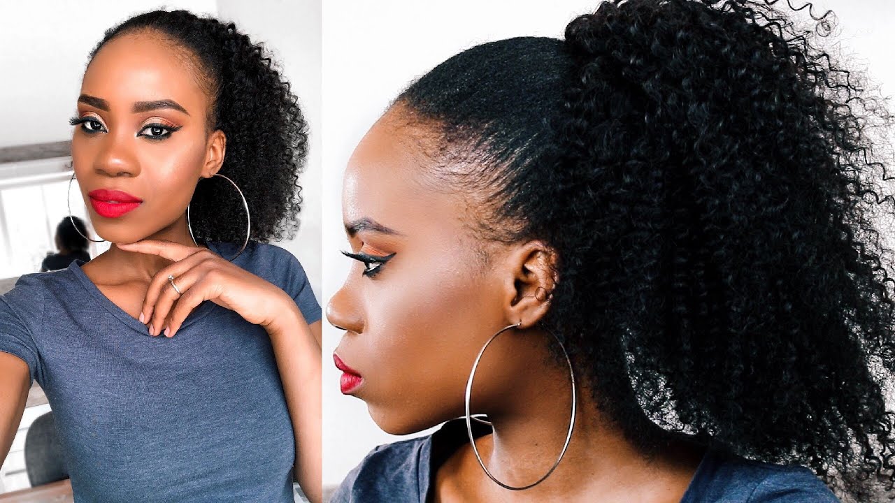 HOW TO MAKE A PONYTAIL | Tutorial | - YouTube