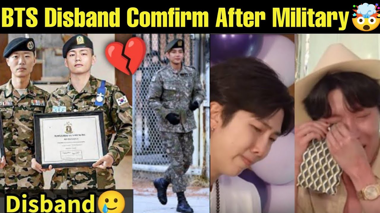 BTS Disband Confirmed After Military 😰 BTS will Disband in Military ...