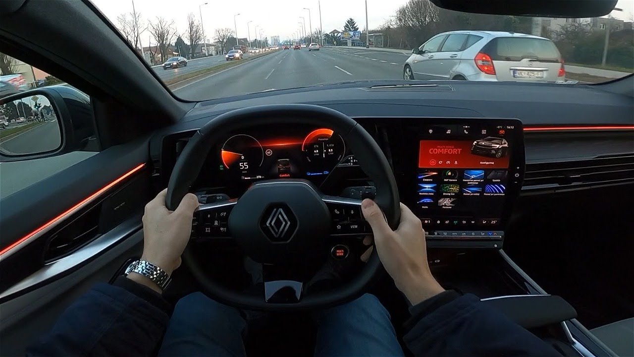 2023 Renault ESPACE VI [1.2 E-Tech Full Hybrid, 200 HP] POV Test drive ...