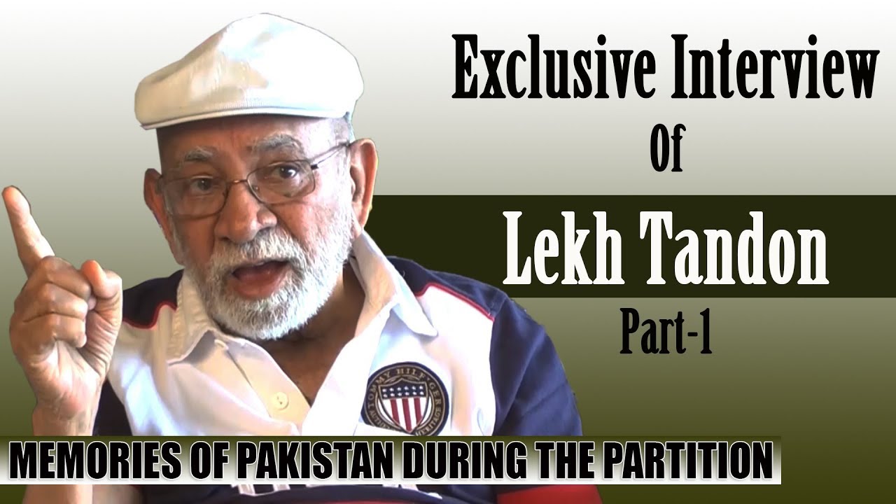 Exclusive Interview of Legendary Filmmaker Lekh Tandon - Memories Of ...