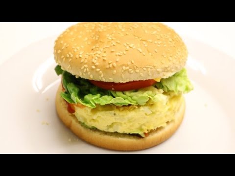 BURGER OMELETTE (CUISINERAPIDE) - YouTube