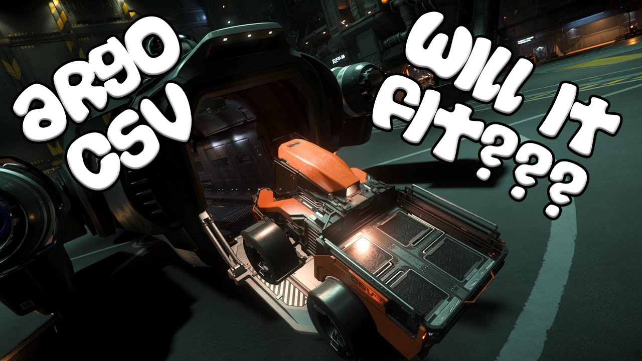 Star Citizen - Argo CSV-SM Fit Test: Which Ships Can It Fit In? A Hobby ...