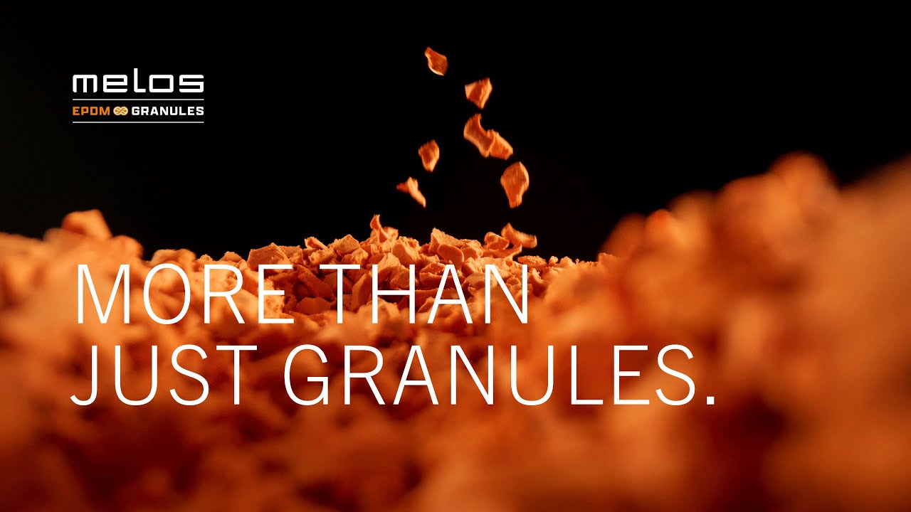 Melos Premium EPDM Granules - YouTube