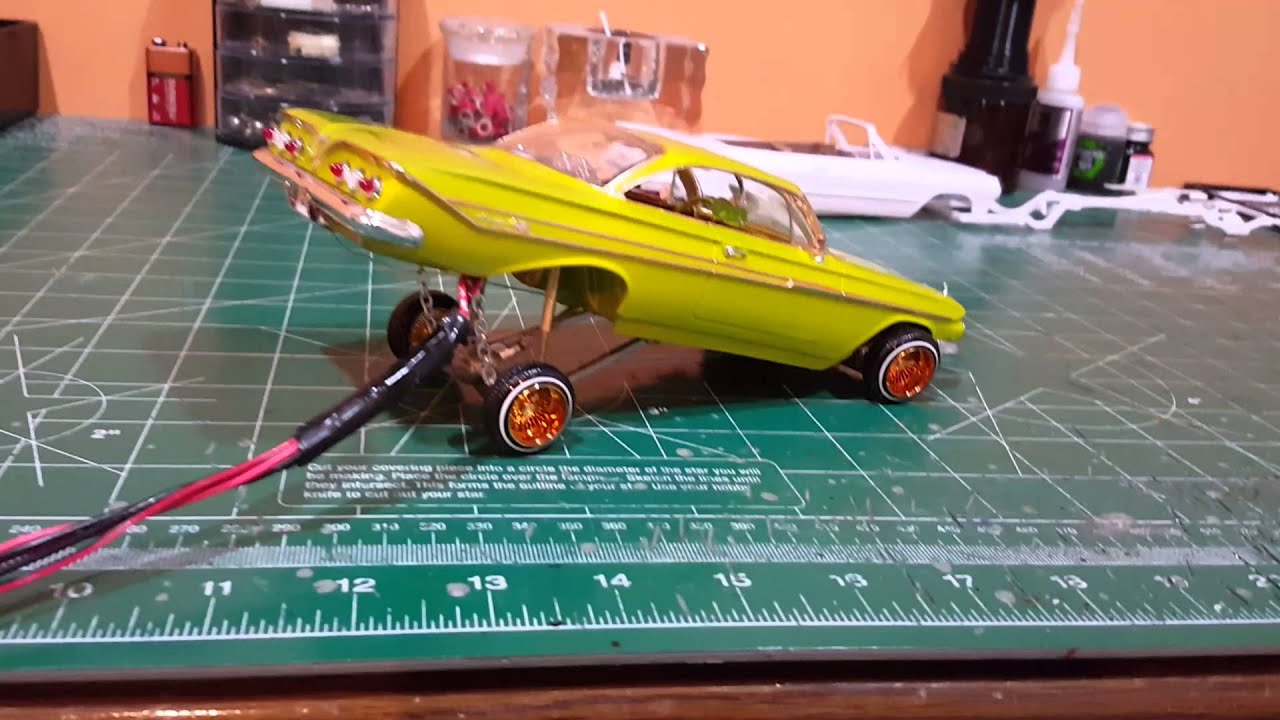 1961 Chevy Impala A Arm Hopper on telescopics - YouTube