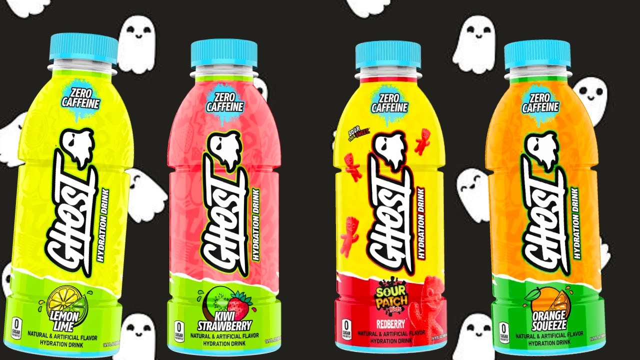 New Ghost Hydration Drinks - YouTube