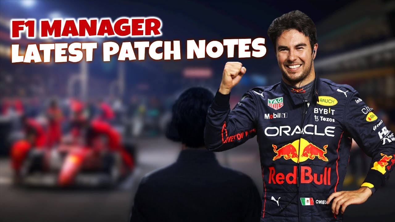 LATEST UPDATE/PATCH NOTES - F1 MANAGER 22 - YouTube