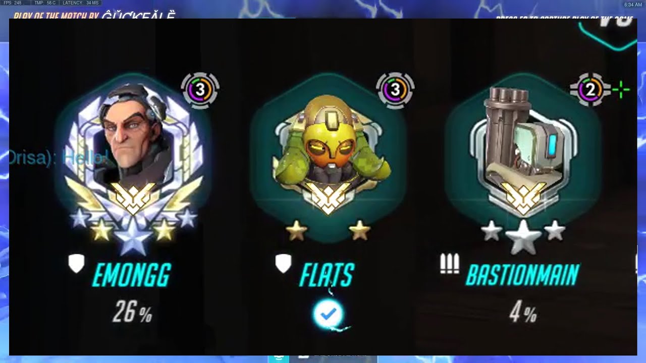 BASTIONMAIN + EMONGG + FLATS! BASTION OVERWATCH GAMEPLAY SEASON 28 TOP ...