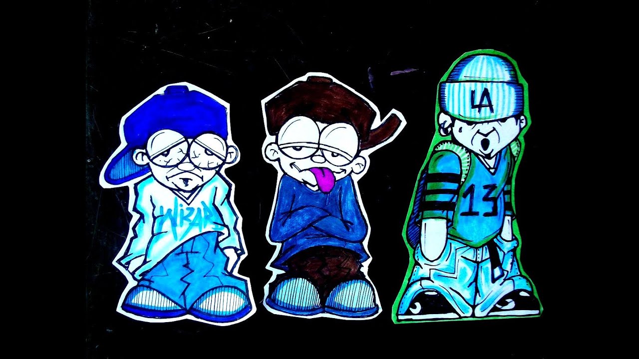 graffiti slaps - graffiti characters - (CHOLOWIZ) - YouTube
