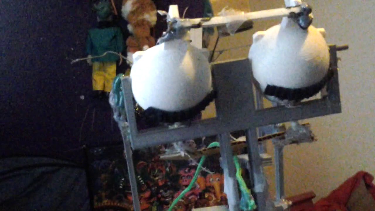 My homemade animatronic - YouTube