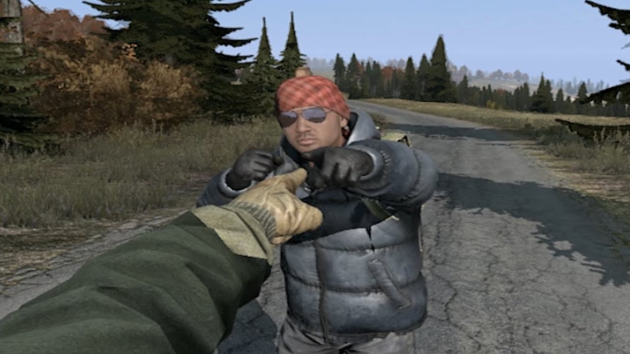DayZ - Pointing at things in DayZ - YouTube