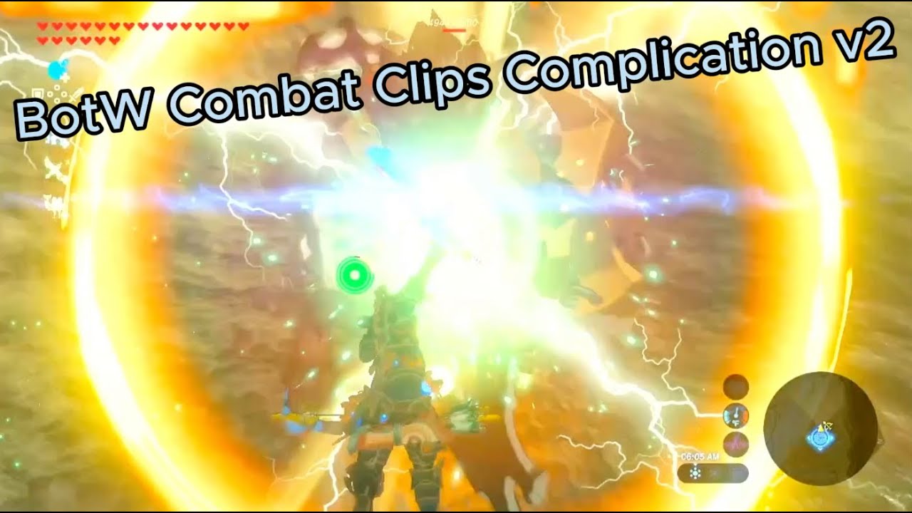 BotW Combat Clips Compilation v2 - YouTube