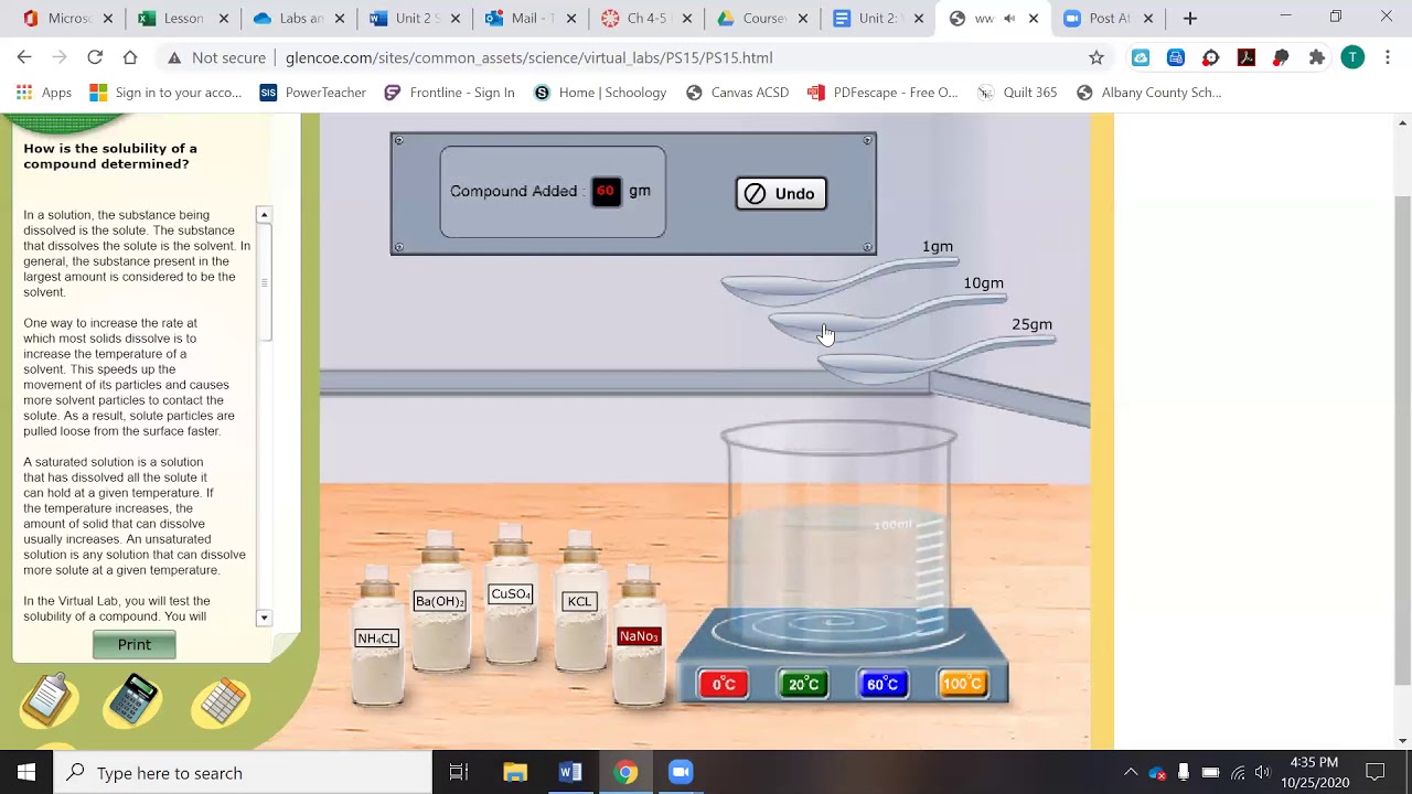 Virtual Saturation Lab - YouTube
