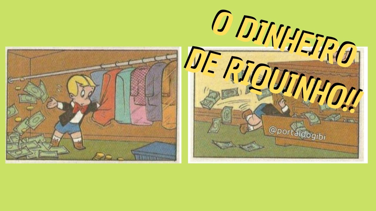 O DINHEIRO DE RIQUINHO!! - RIQUINHO DUBLADO - YouTube