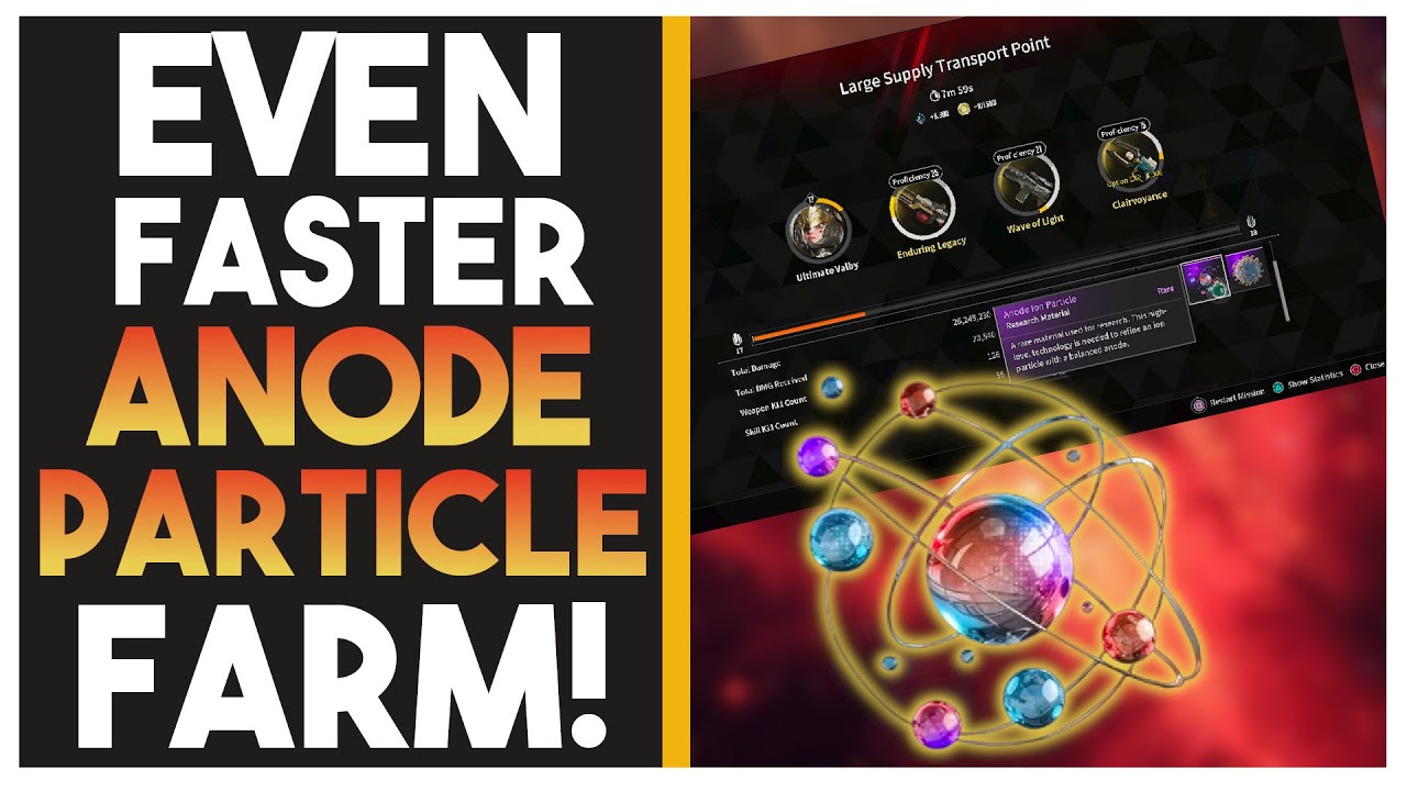 The First Descendant: New Anode Ion Particle Farm Revealed - YouTube