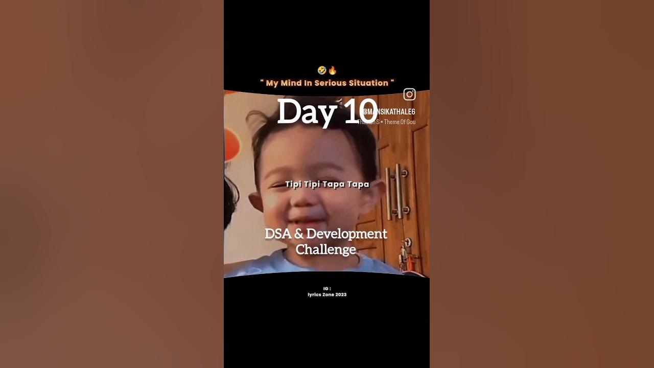150 Days of DSA and Development Challenge - Day 10 ! Mansi Kathale #coding #dsa #developer # ...