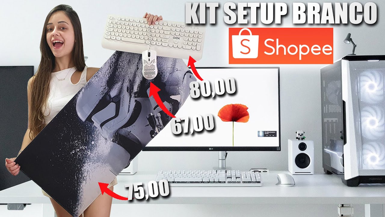SHOPEE COMPRAS SETUP ''GAMER'' BARATO [PC GAMER/EDIÇÃO] - YouTube
