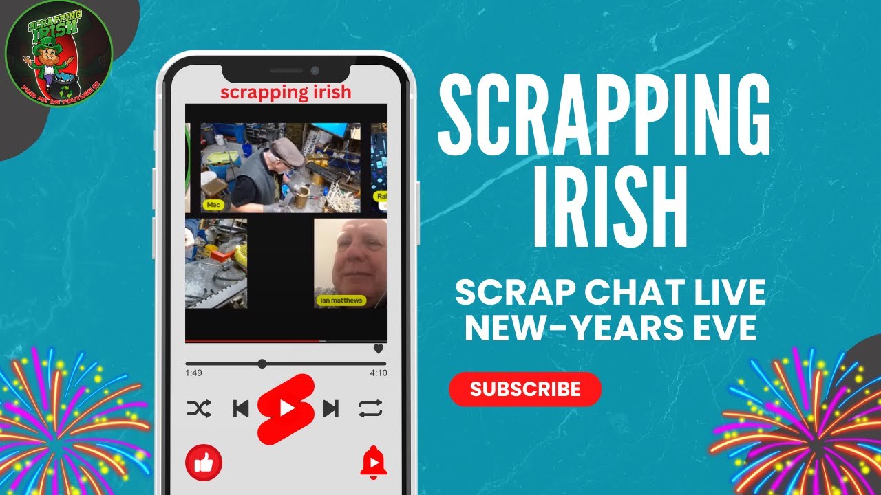 New Years Eve Scrap Chat Live With Scrapping Irish & Friends - YouTube