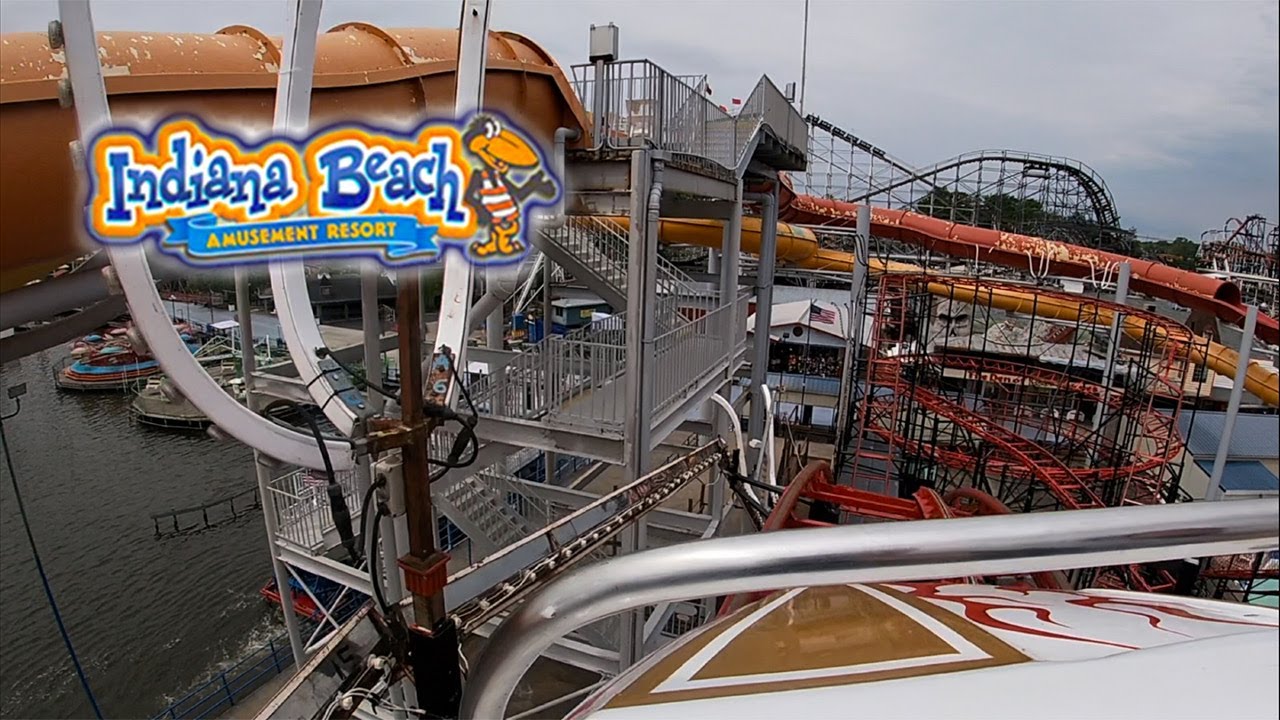 Cyclone Coaster - HD POV | Indiana Beach - YouTube