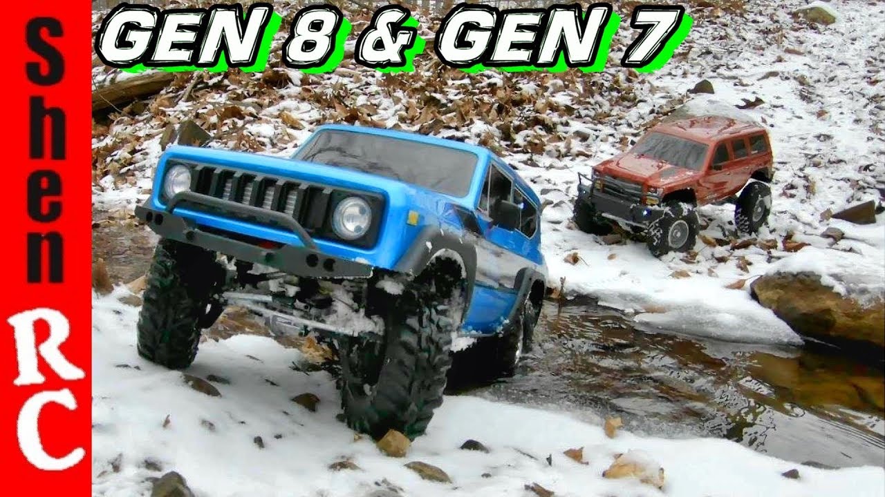 REDCAT GEN 8 SCOUT & GEN 7 SPORT ( EPIC SNOW TRAIL ADVENTURE ) - YouTube