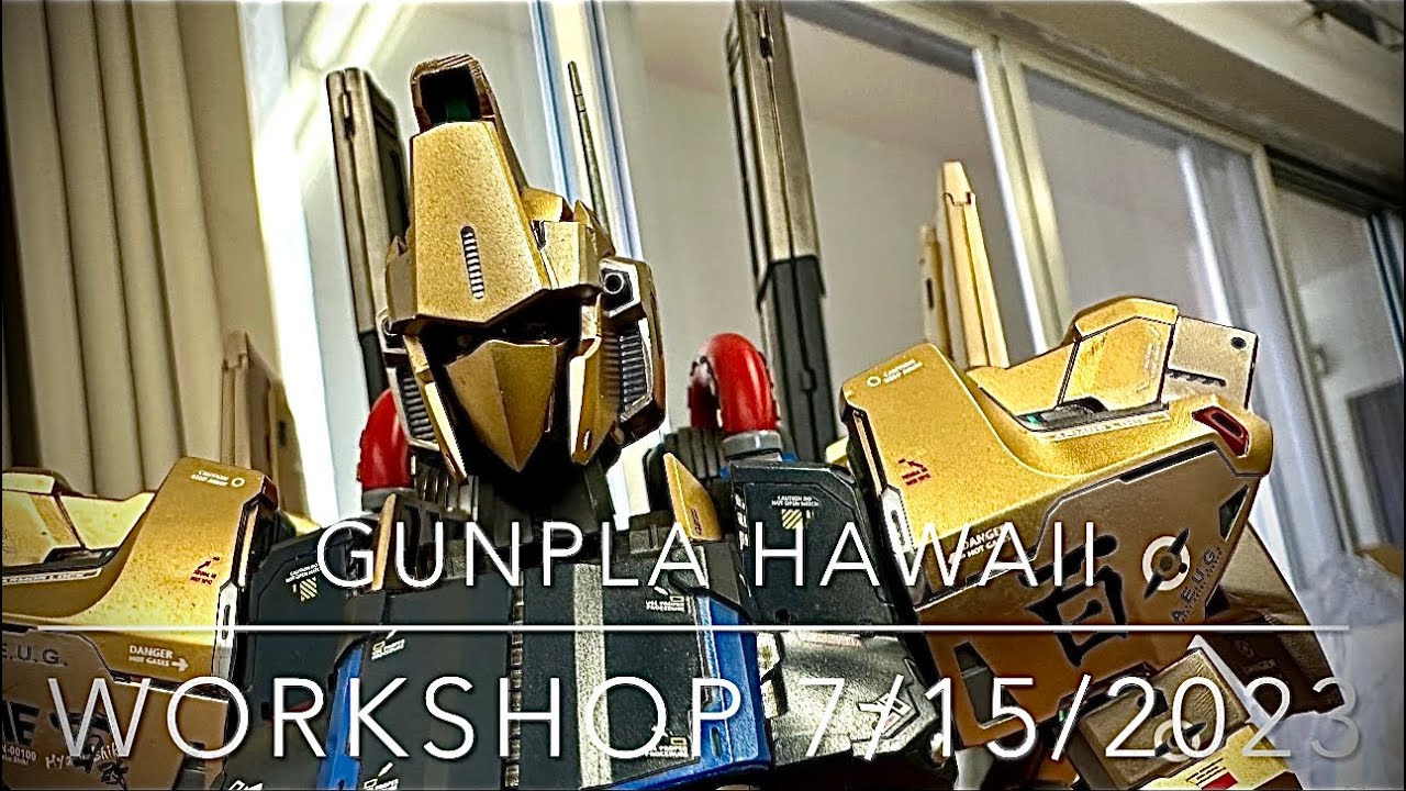 Gunpla Hawaii Build day Workshop 7/15/2023 #gundam #gunpla #scalemodel ...