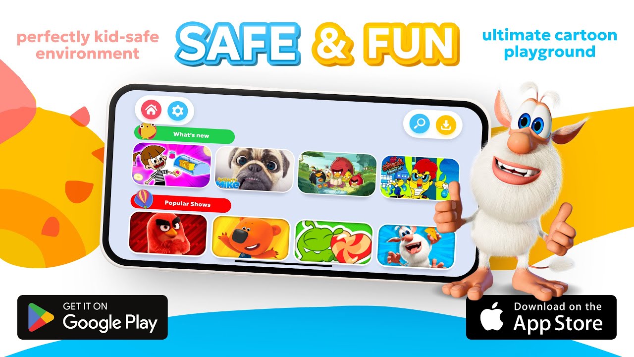 Watch Fun Cartoons Anytime! 📺 | Download Kids App Now! 🎉 - YouTube