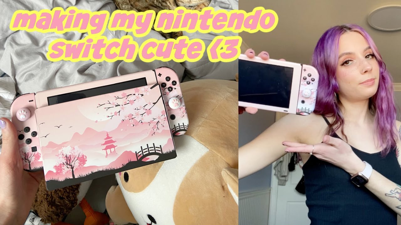 Making My Nintendo Switch Cute! - YouTube