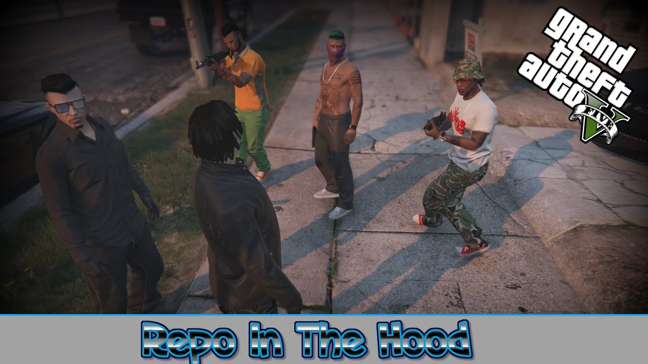 GTA 5 - REPO IN THE HOOD EP.1 - YouTube
