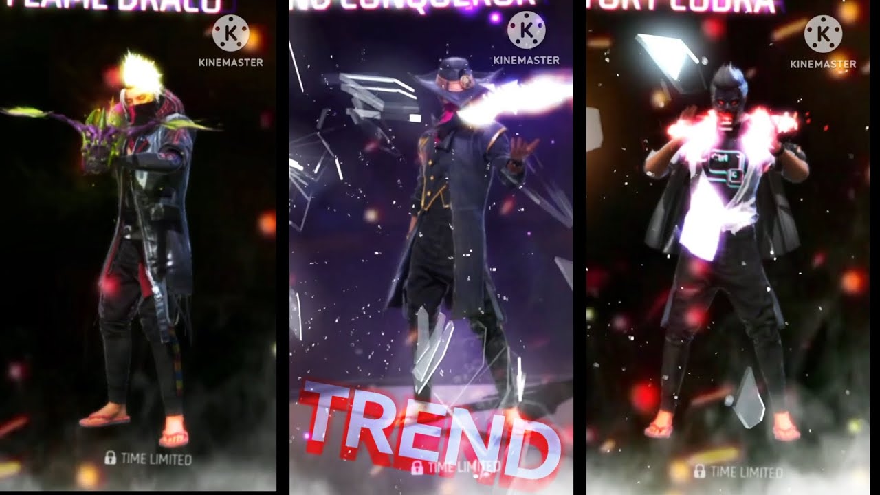 TREND 😛 ff lobby edit tutorial, free fire short Only Kinemaster edit💫 ...