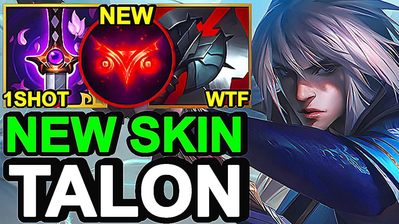 Wild Rift China Talon Mid - New OP Skin One Shot Burst Talon Build ...