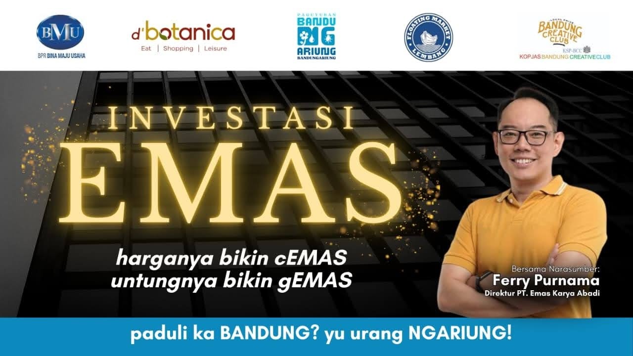 Investasi Emas | harganya bikin cEMAS untungnya bikin gEMAS - YouTube