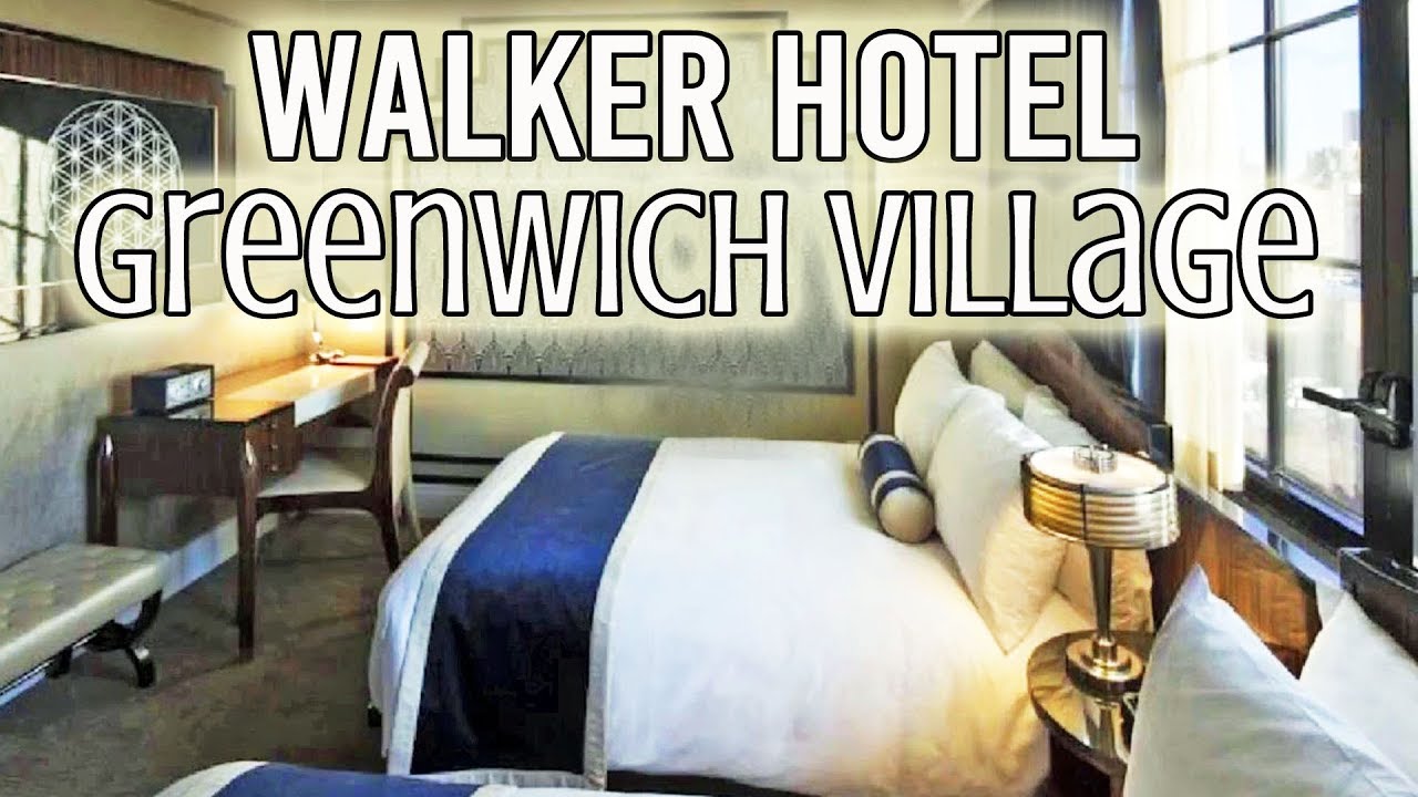 Walker Hotel Greenwich Village ROOM TOUR & REVIEW - YouTube