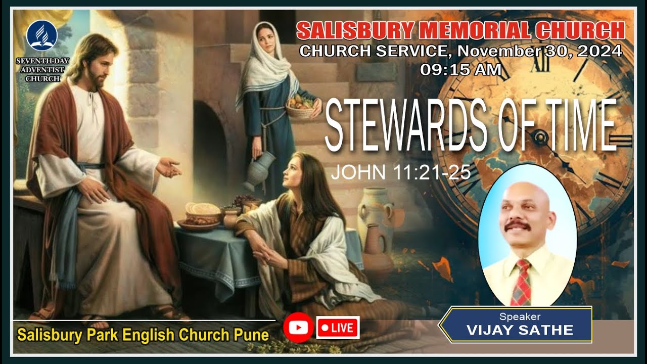 CHURCH SERVICE LIVE || STEWARDS OF TIME || DECEMBER 07, 2024 || @ 09:15 ...