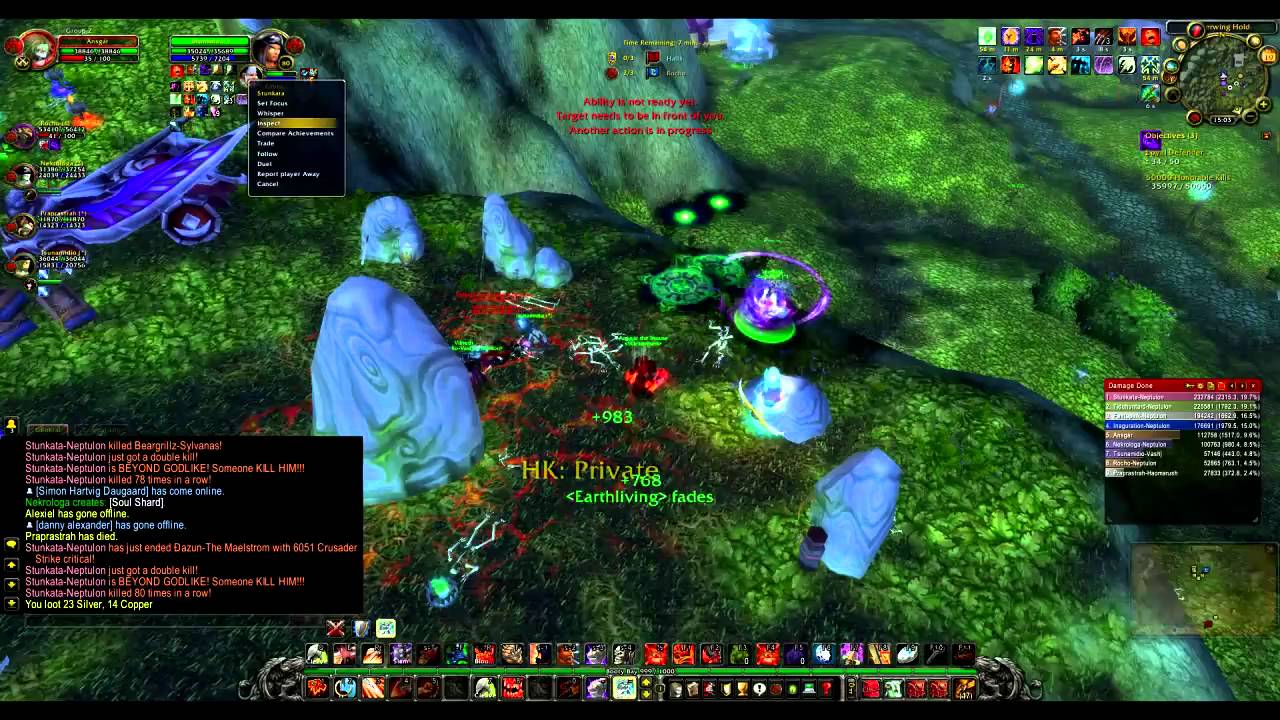 204 Honorable Kills in WSG - World of Warcraft - YouTube