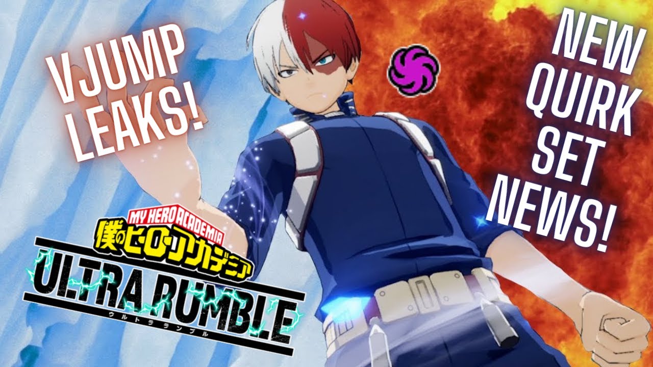 *INCREDIBLE* NEW SCANS! SHOTO'S NEW QUIRK SET & MORE! - MHUR News - YouTube
