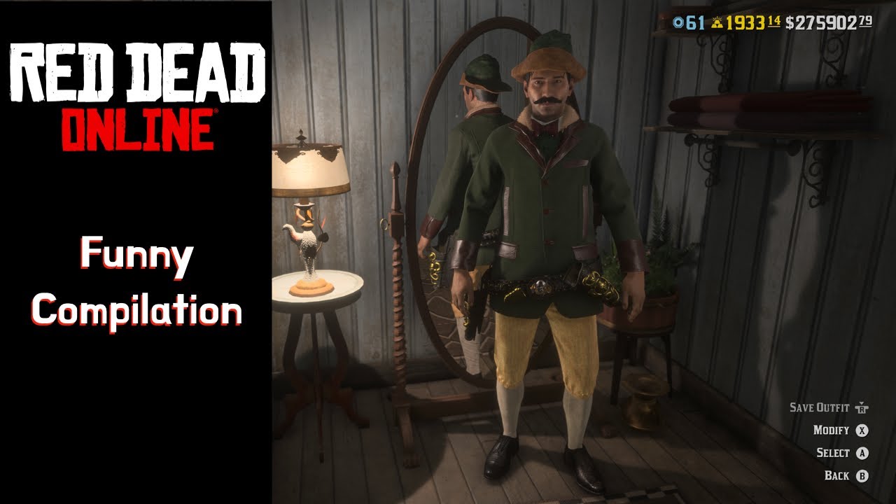 Red Dead Funny Compilation - YouTube