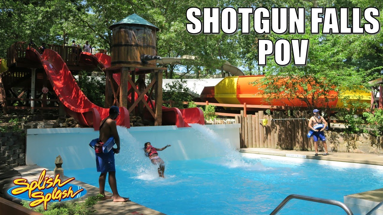 Shotgun Falls POV (4K 60FPS), Splish Splash Body & Drop Slide | Non ...