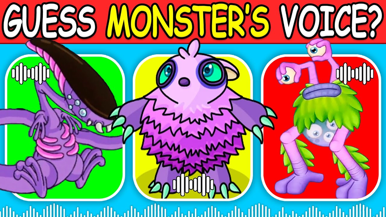 GUESS the MONSTER'S VOICE / MY SINGING MONSTERS / Meebeteus, Merekatone ...